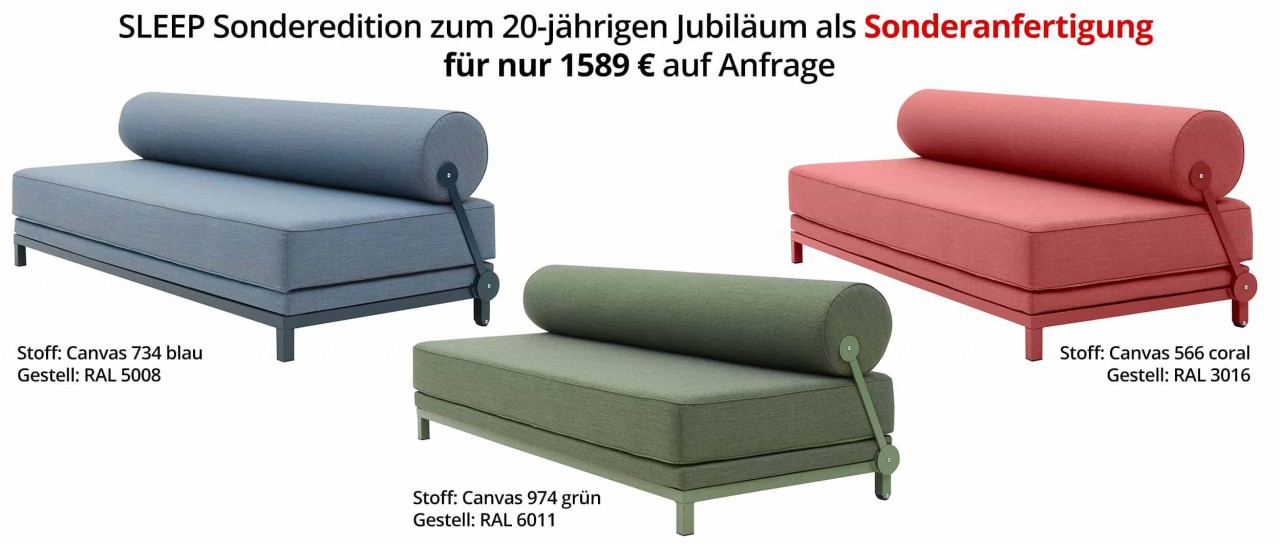 Designer Daybed SLEEP von Softline | mysofabed.de